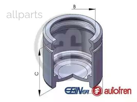 AUTOFREN D025107 Поршень тормозного суппорта Audi Q3 11-14 / BMW 3-Series 05-19