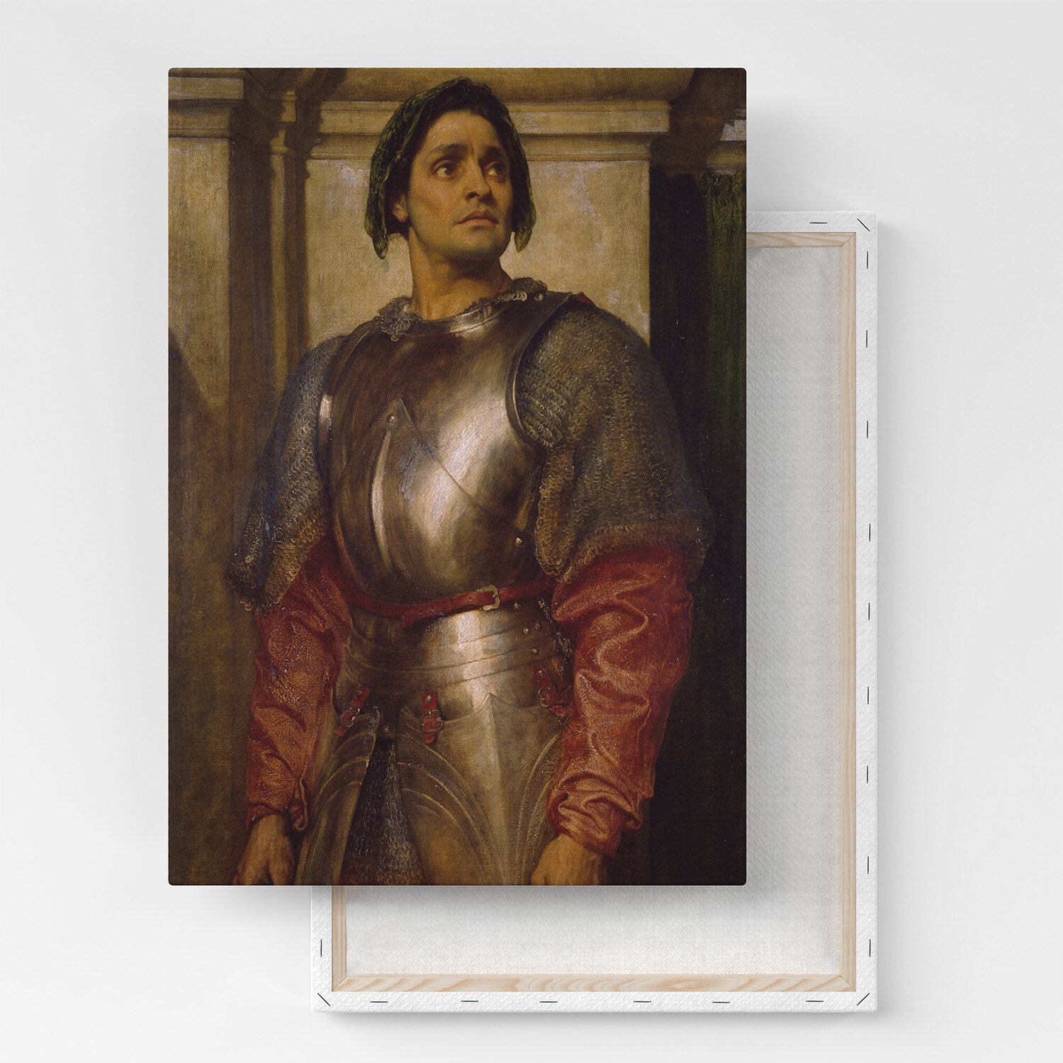 Картина на холсте, репродукция / Фредерик Лейтон - A Condottiere / Размер 30 x 40 см