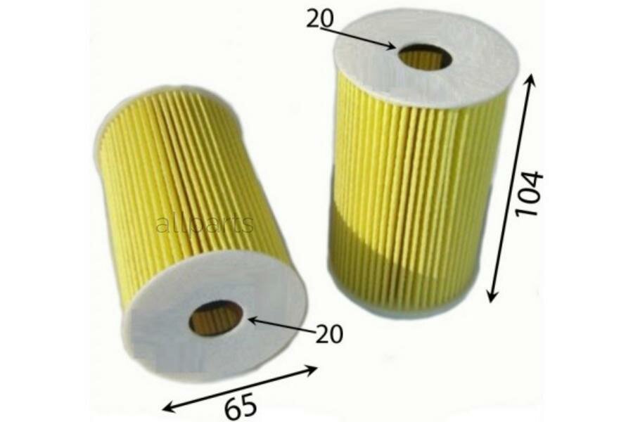 AZUMI OE11073 Фильтр масляный элемент KIA SOUL 1.6 2009 - по наст. время KIA SORENTO 3.3 2007 - по наст. время K