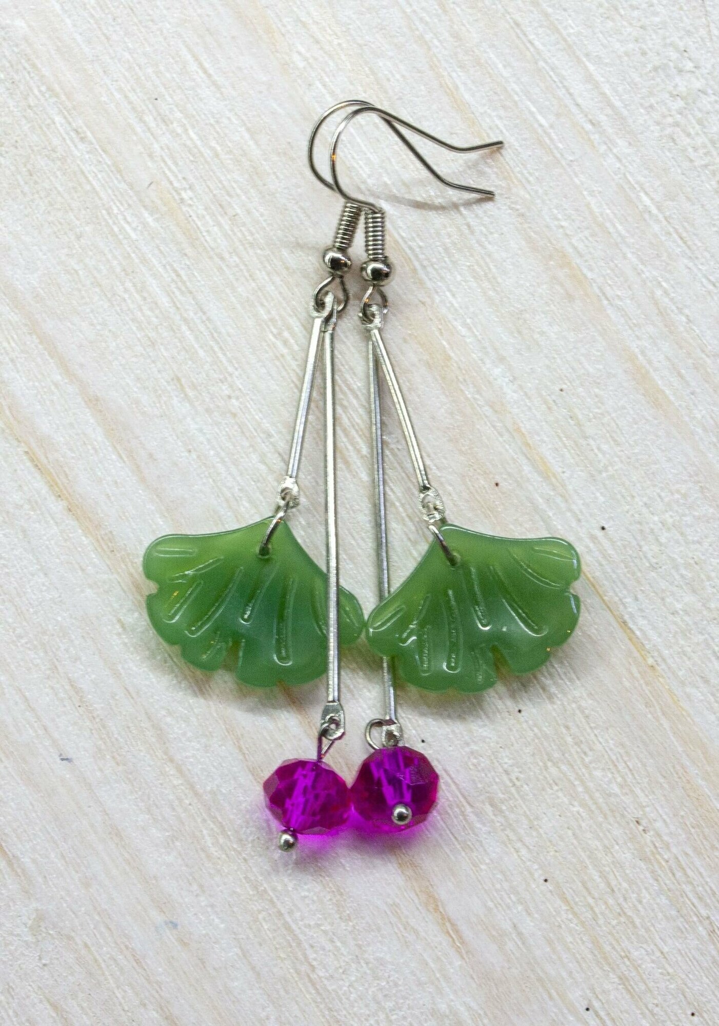 Серьги с подвесками Фламинго-Go!