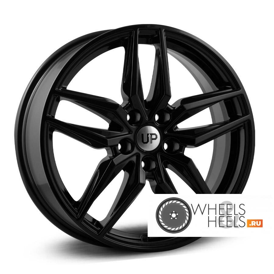 Wheels UP Up112 18x7 5x115 et43 dia70.2 Черный глянцевый