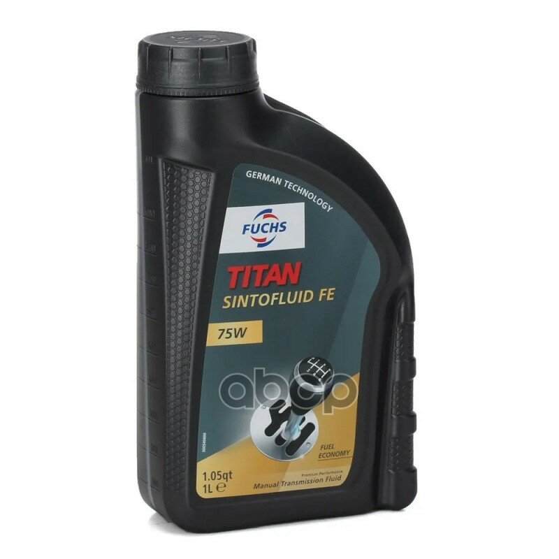 TITAN Fuchs Sintofluid FE 75W (1L) масло трансмиссионное API GL-4 FUCHS арт. 602010599