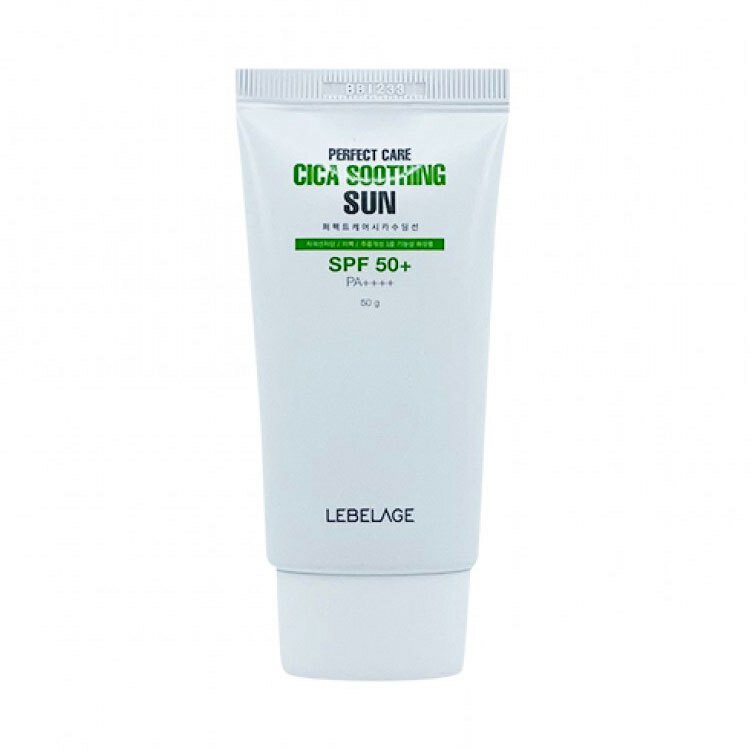 Крем для лица солнцезащитный Lebelage Perfect Care Cica Soothing Sun (SPF50+ /Pa++++) (50 гр)