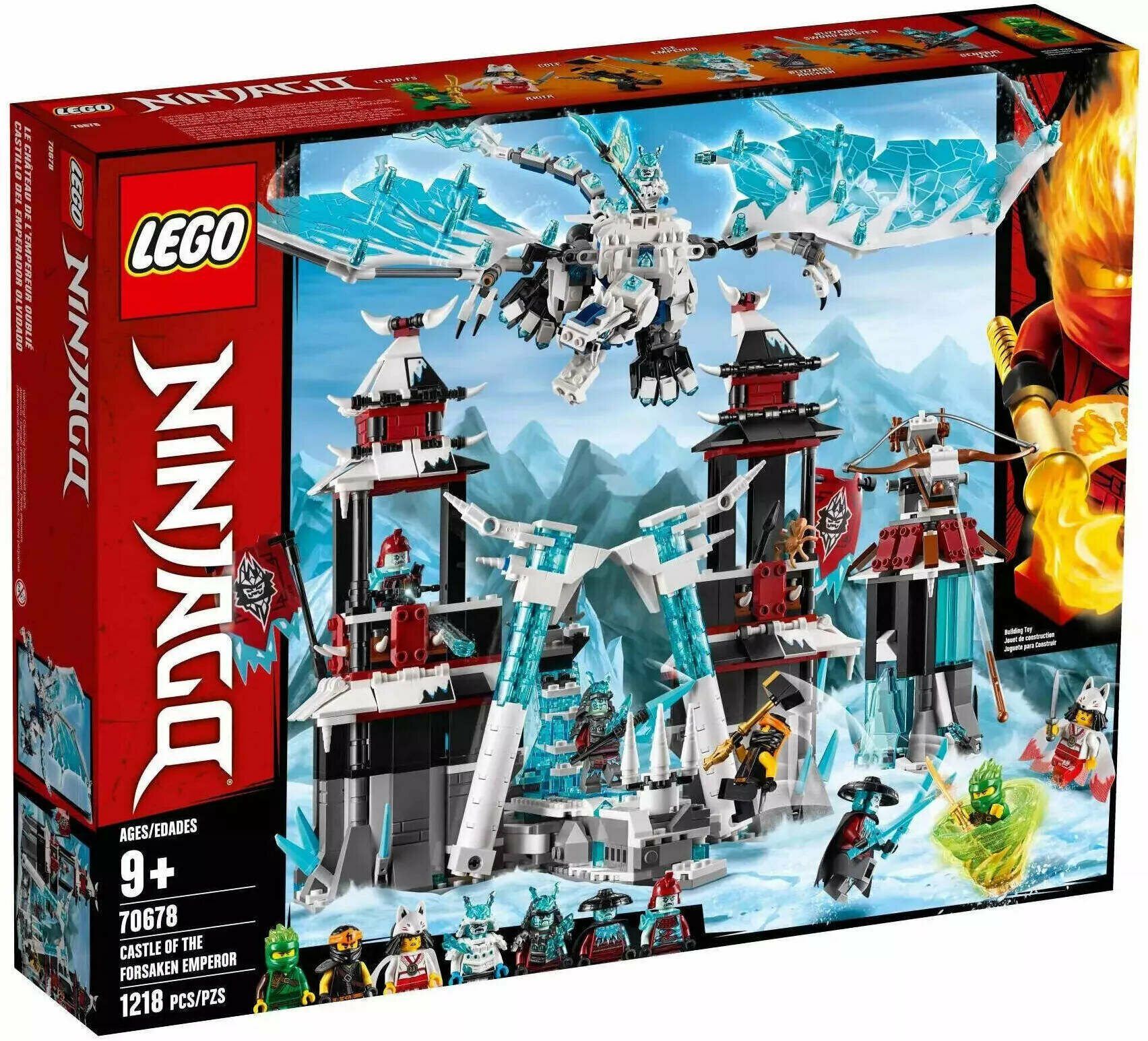 Конструктор LEGO Ninjago 70678 Замок проклятого императора