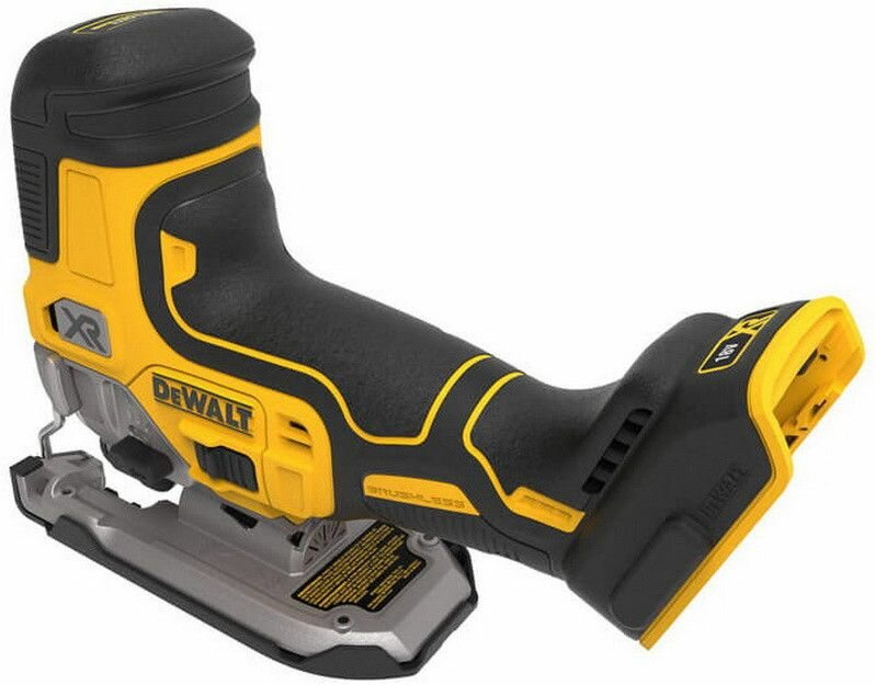 Аккумуляторный лобзик DEWALT DCS335N-XJ, бесщеточный двигатель, черный/желтый