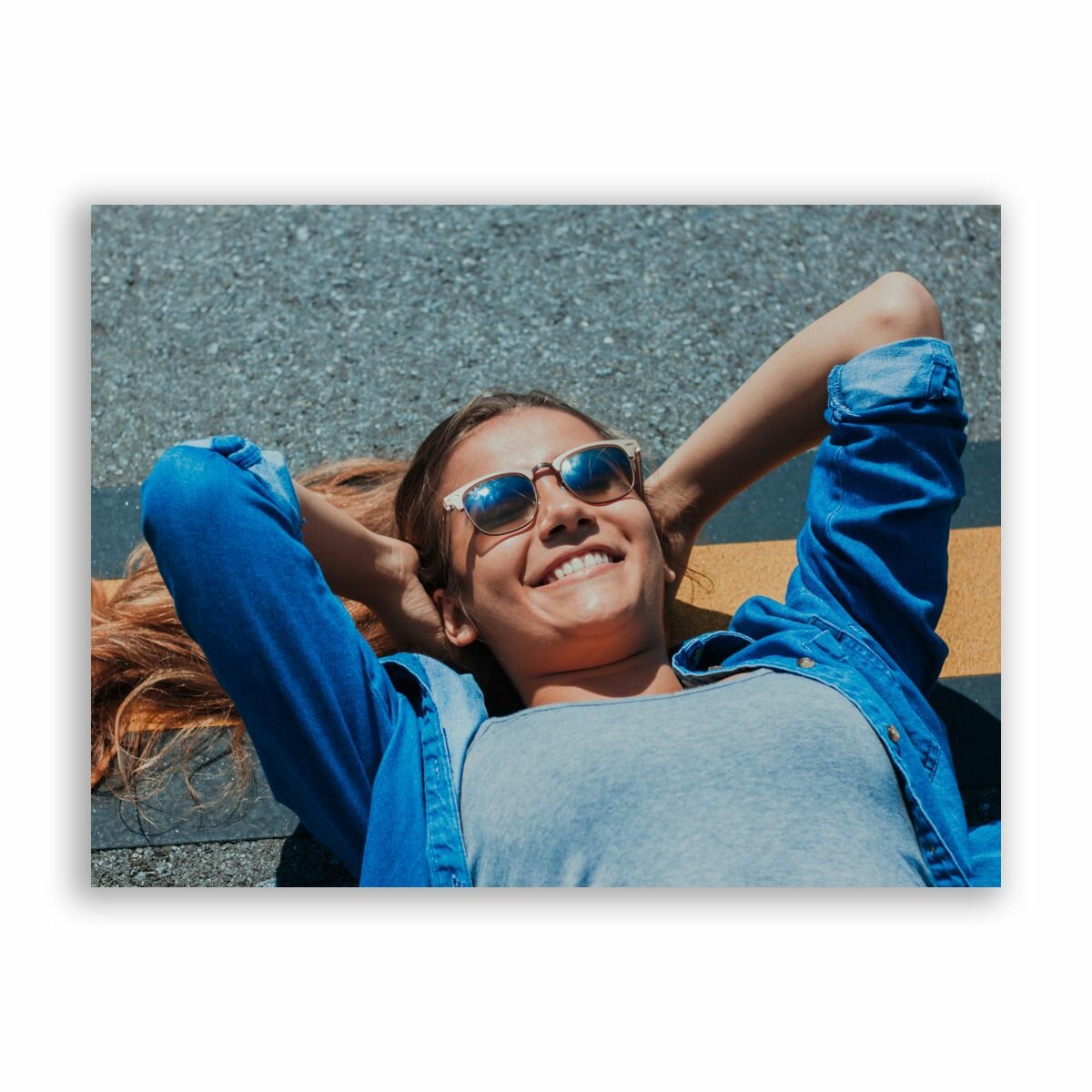 Постер, плакат на бумаге / Счастливые люди / Размер 30 x 40 см