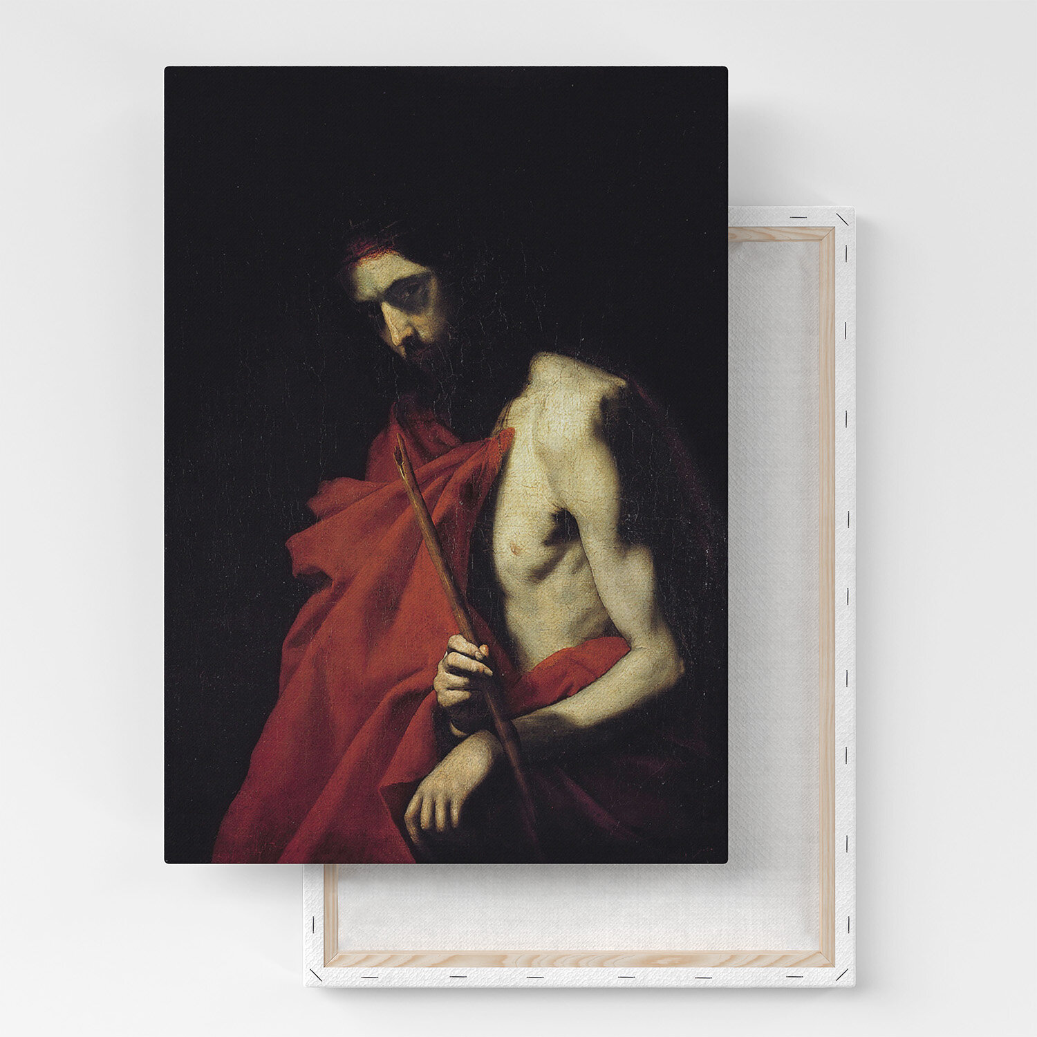 Картина на холсте, репродукция / Рибера, Хосе де - Ecce Homo / Размер 30 x 40 см