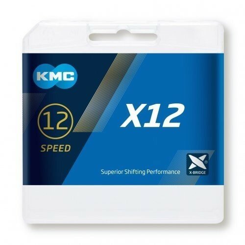 Цепь KMC X12 Silver , 12 скоростей 126L (BX12NP126)
