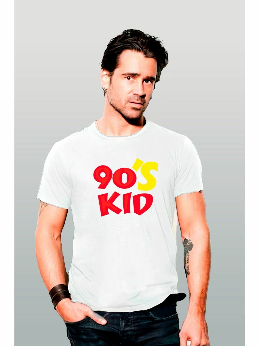 Футболка 90s kid 90е