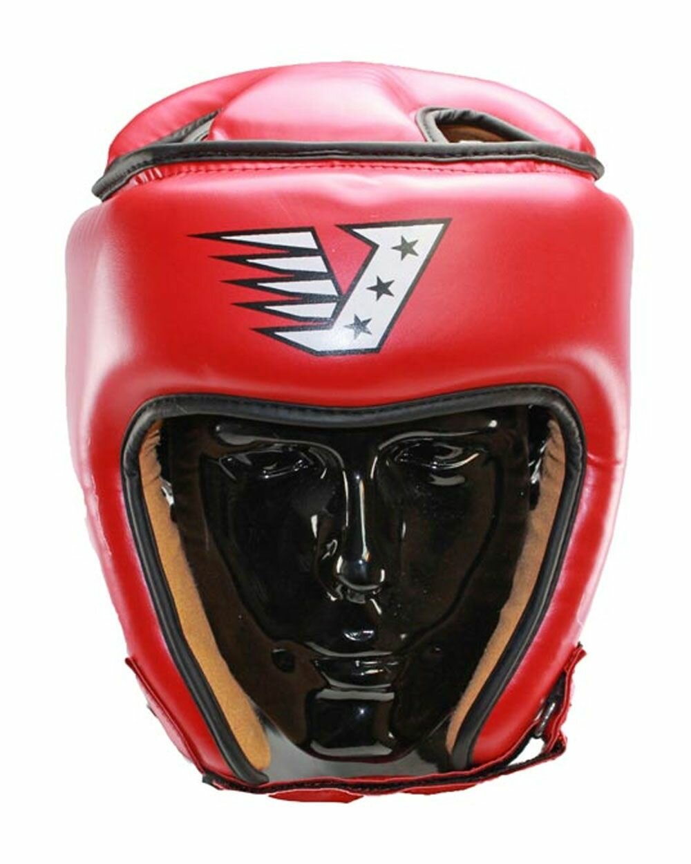 Шлем боксерский "Velo 2 flex" - размер XL / открытый / красный