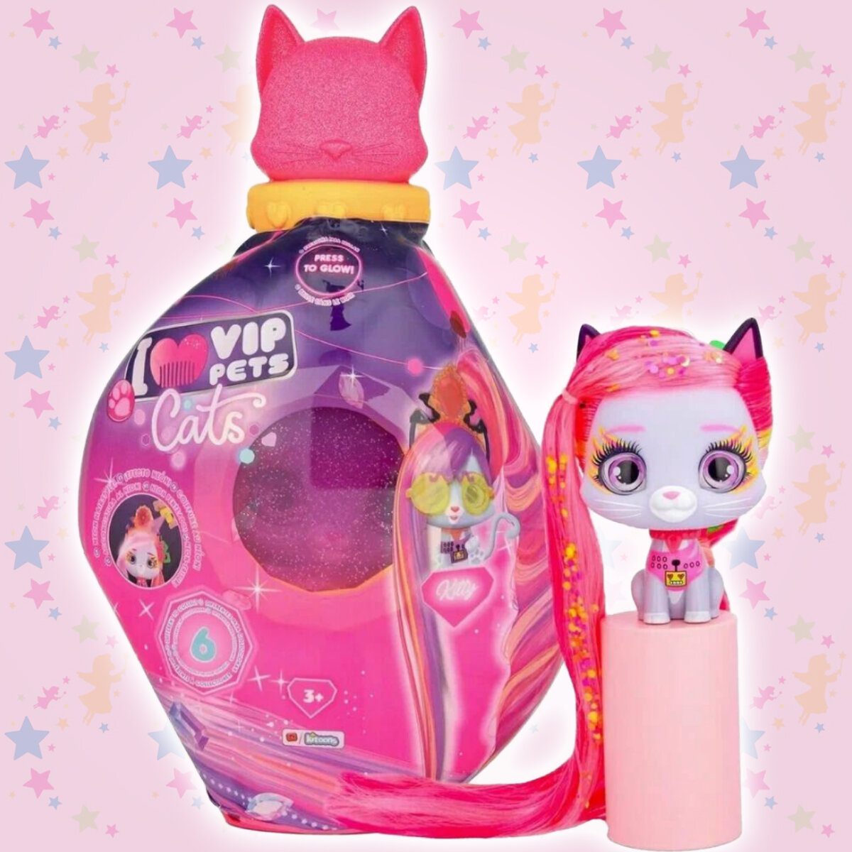 Фигурка Игрушка VIP Pets CATS Модные котята Kitty IMC TOYS