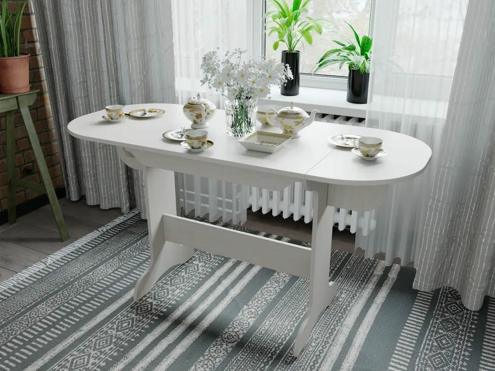 Стол обеденный Виола (белый)