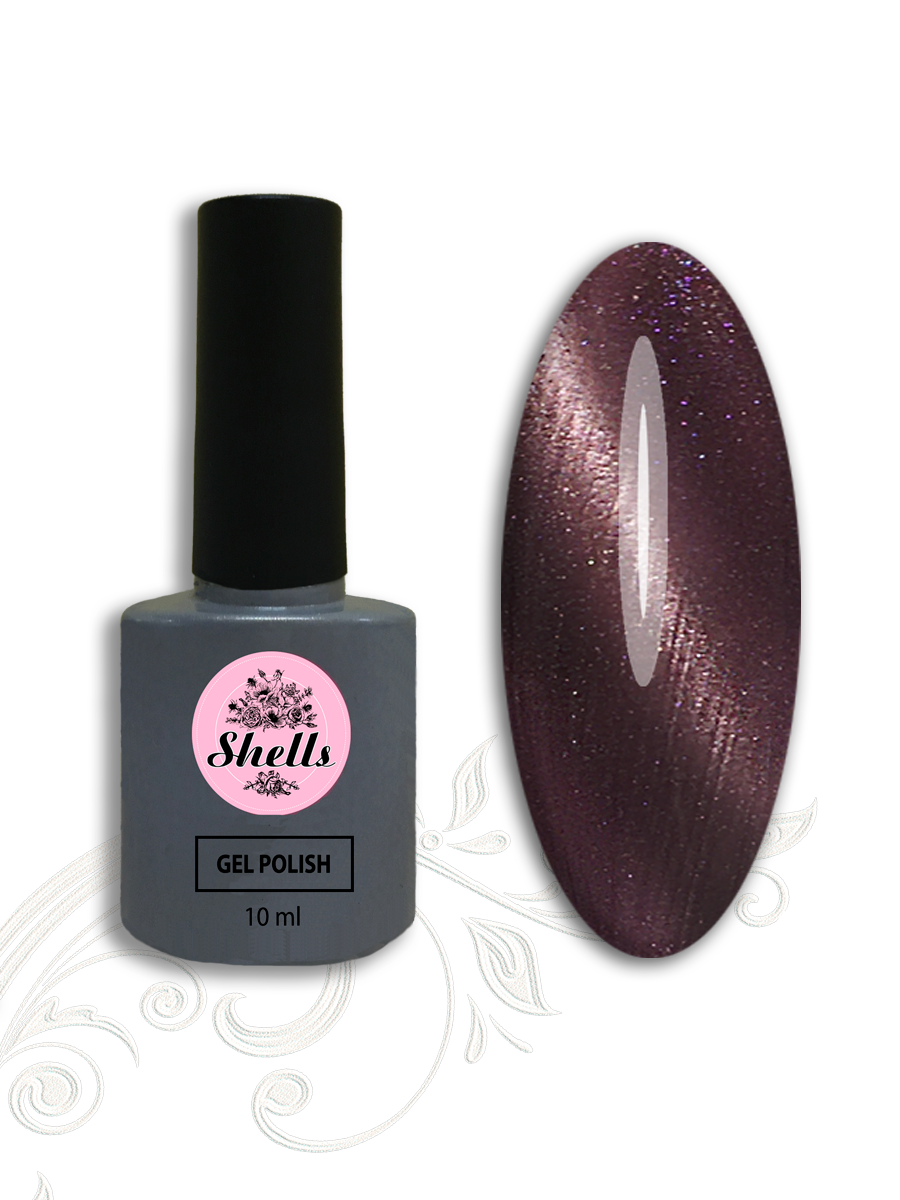 10 CAT EYE SHELLS гель лак 10 мл.