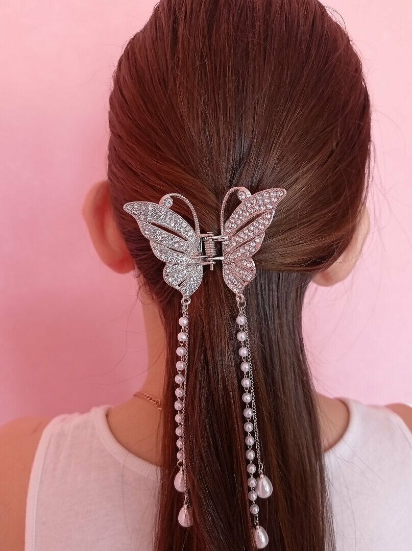 Заколка краб "Бабочка"