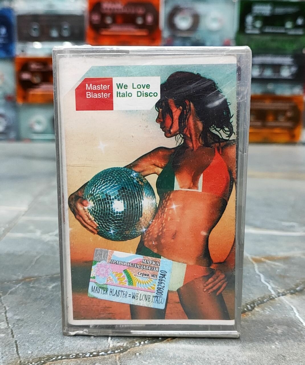 Master Blaster We Love Italo Disco, аудиокассета, кассета (МС), 2003, .