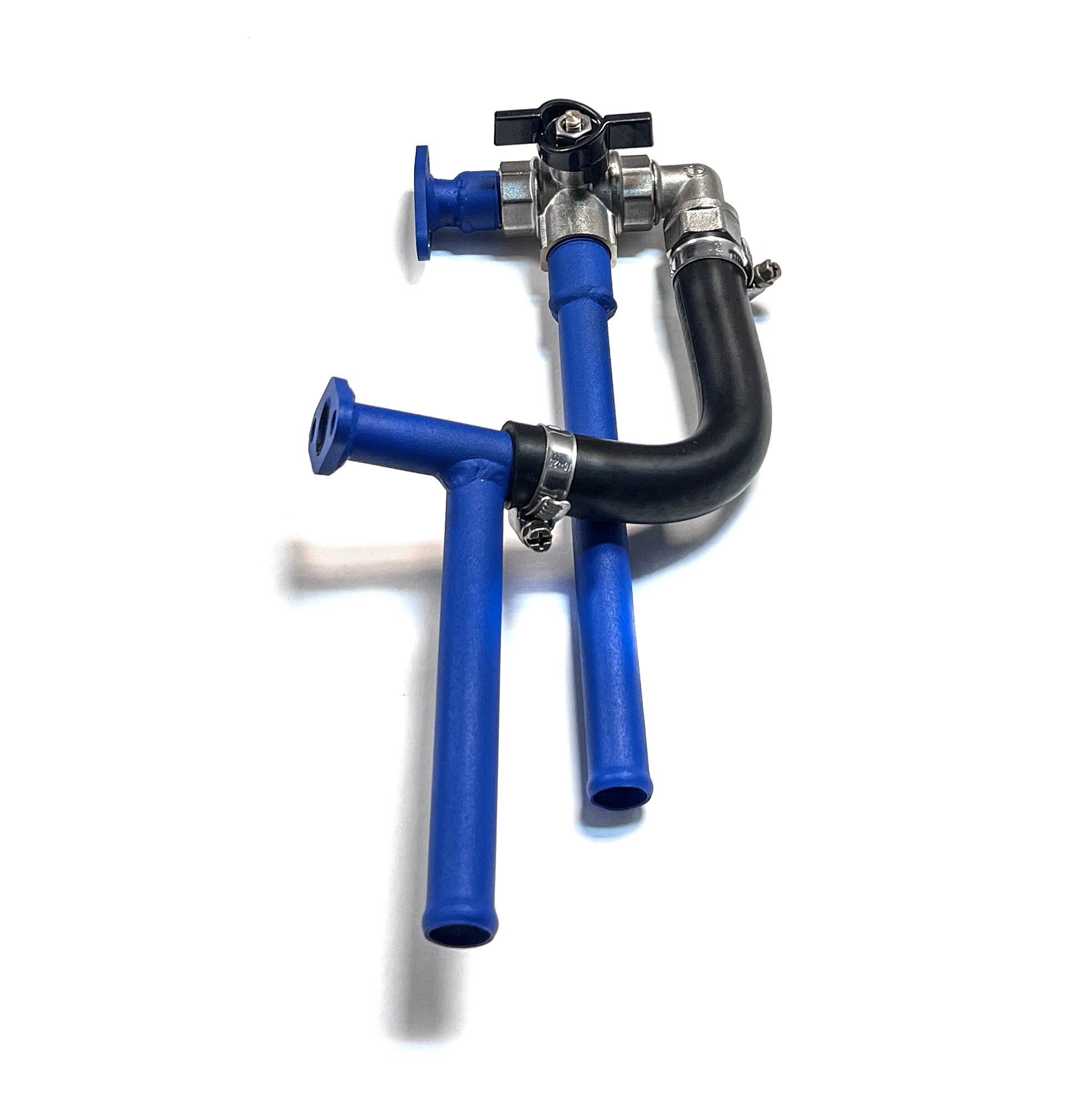 Кран отопителя печки с байпасом GTS нива (без кондиционера)