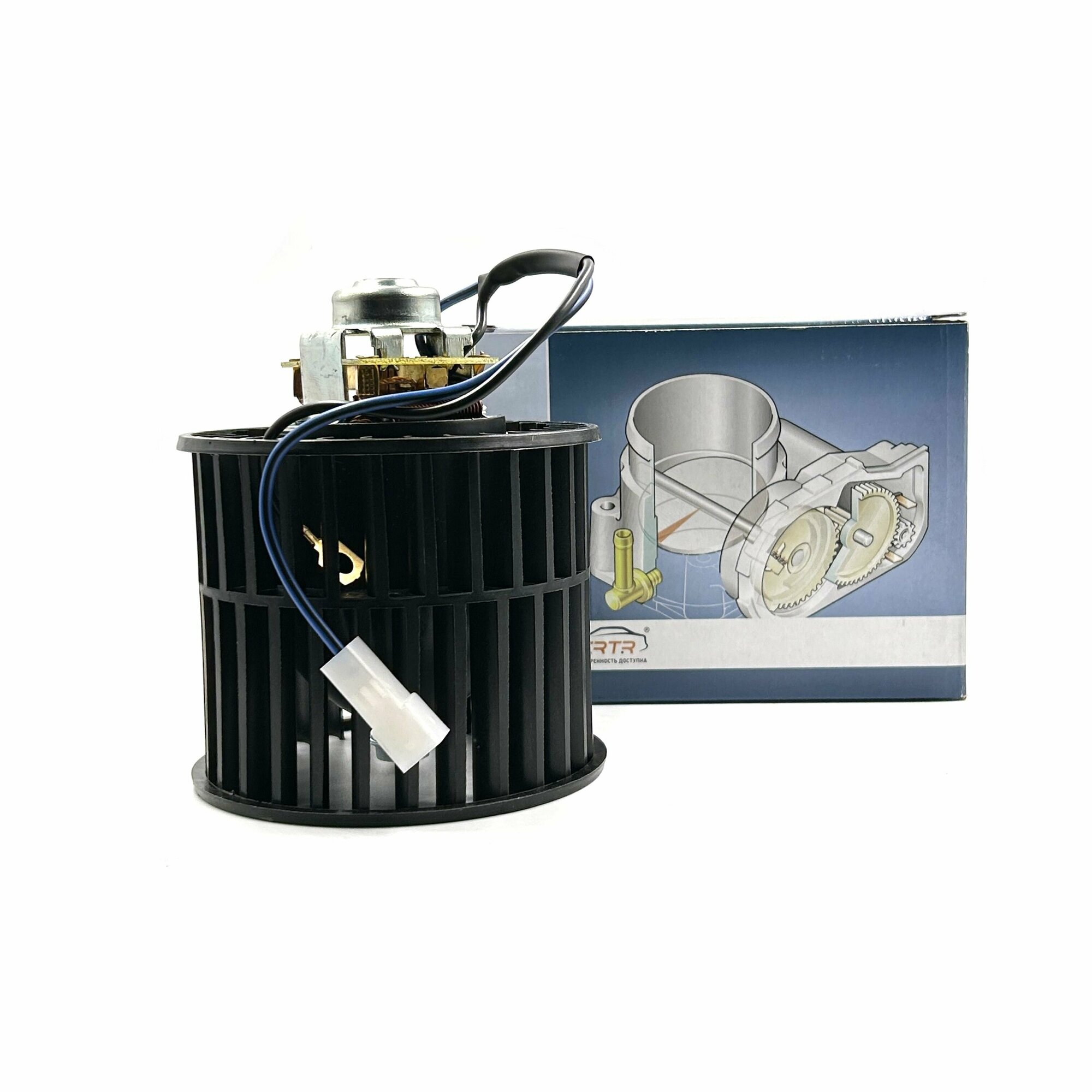 Мотор отопителя для а/м ВАЗ 2108-2115, УАЗ-3160 - CARTRONIC арт. CRTR0089709