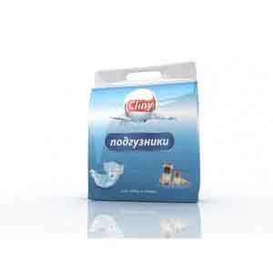 Подгузники для собак и кошек Cliny l 8-16кг 8шт к204