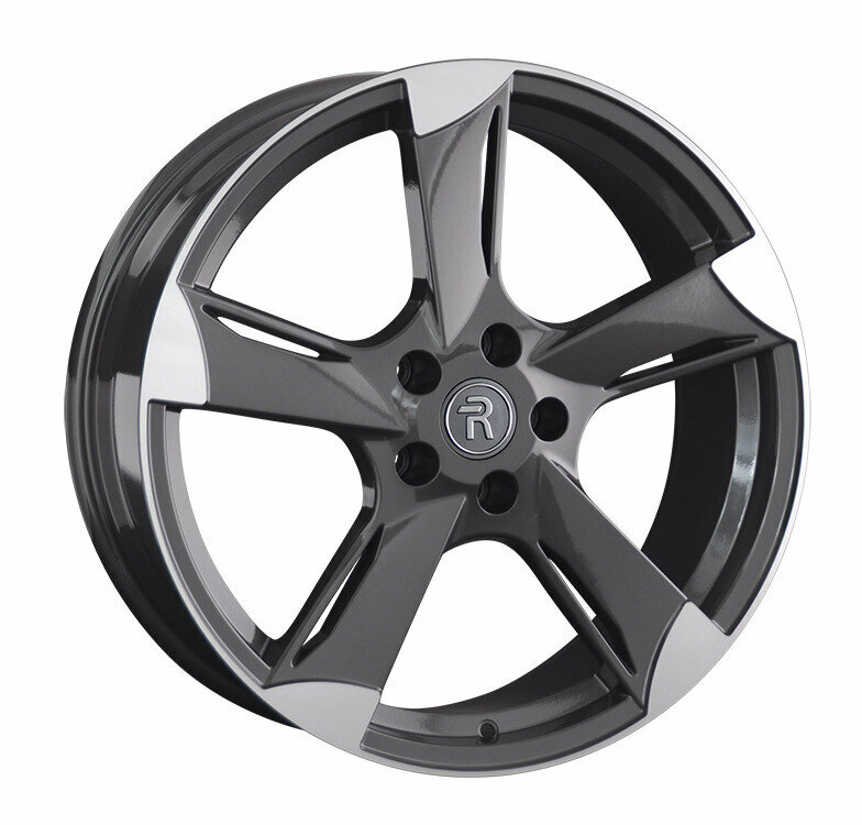 Колесный диск Replay A216 19x8.5" PCD5x112 ET20 D66,6 темно-серый глянцевый с полированными лучами