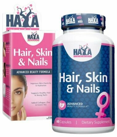 Витамины Haya Labs Hair, Skin and Nails 60 капсул