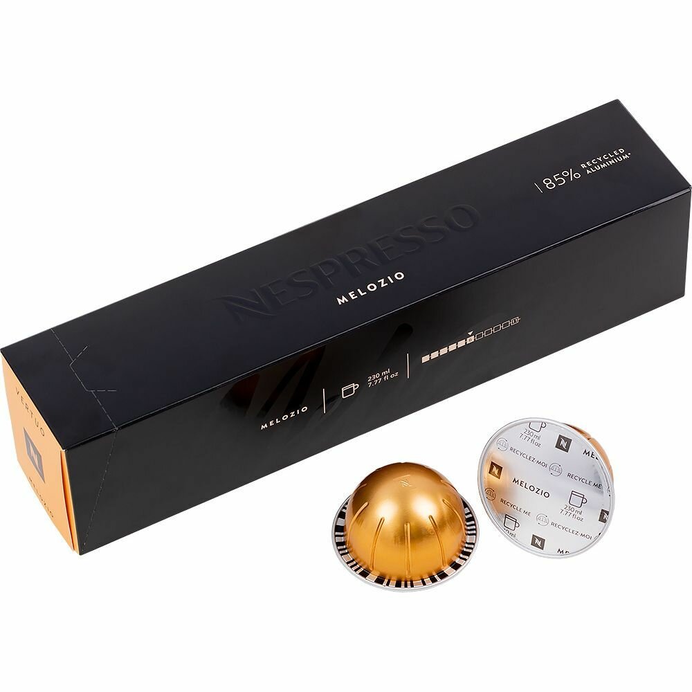 Кофе в капсулах Nespresso Vertuo Melozio, 1 упаковка 10 капсул