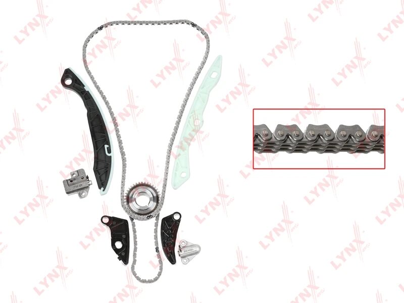 Комплект цепи ГРМ LYNXauto TK-0194