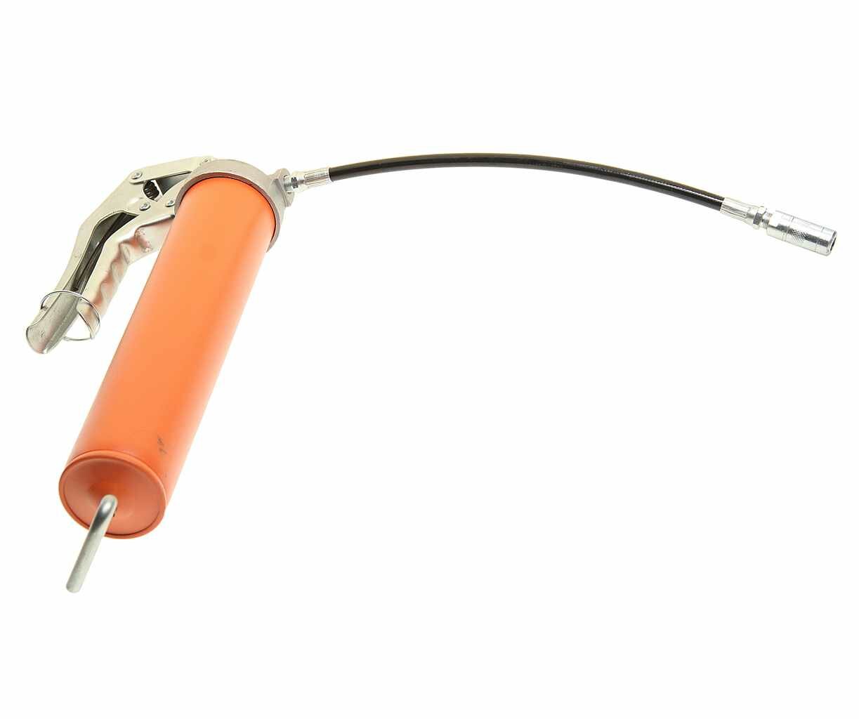 Шприц плунжерный рычажный 500мл 345атм. 0.5г/ход (шланг) пистолетного вида, GR42976, GROZ