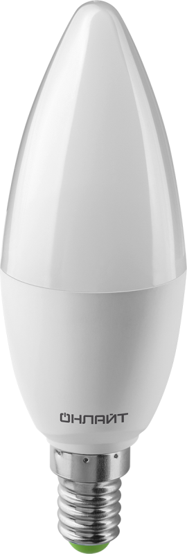 Лампа светодиодная 90 115 OLL-C37-10-230-6.5K-E14-PROMO онлайт 90115