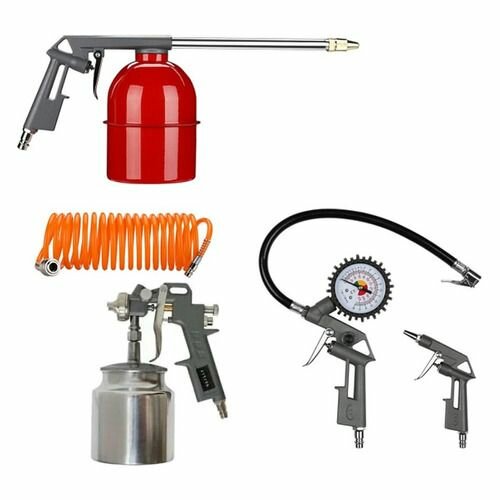 Набор пневмоинструментов ZITREK 5PCS-1, 5 предметов [018-1087]