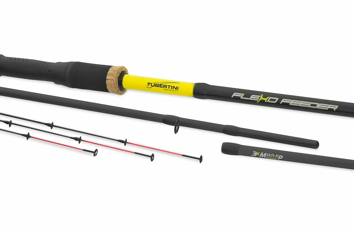 Удилище фидерное Tubertini Flexo Feeder 3,60 м, 80-100 gr, 3+3 секции, карбон