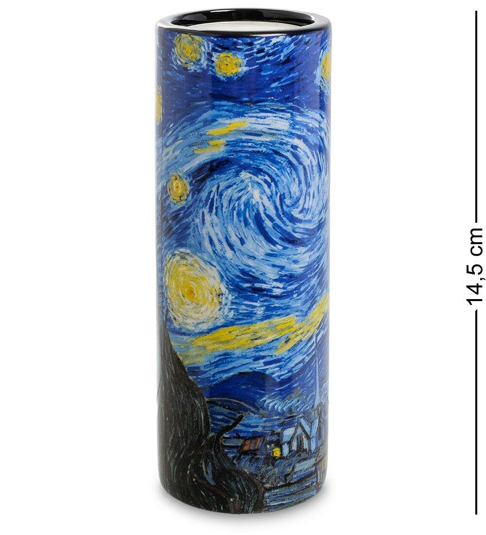 Подсвечник The Starry Night Винсент Ван Гог (Museum Parastone) pr-TC02GO Museum Parastone Нидерланды Керамика