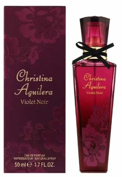 Парфюмерная вода Christina Aguilera Violet Noir, женская, 50мл