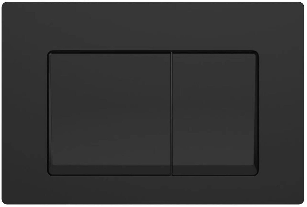 Кнопка смыва "Grossberg D008" -матовый черный (только для инсталляций Grossberg Aj300)