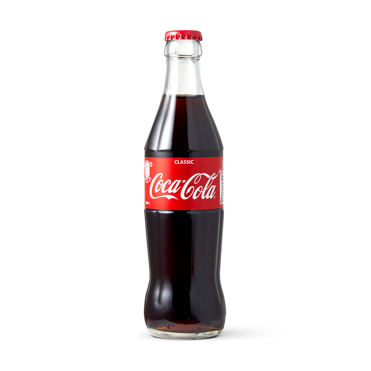 Напиток Coca-Cola Classic, газированный, стеклянная бутылка, 0,33 л