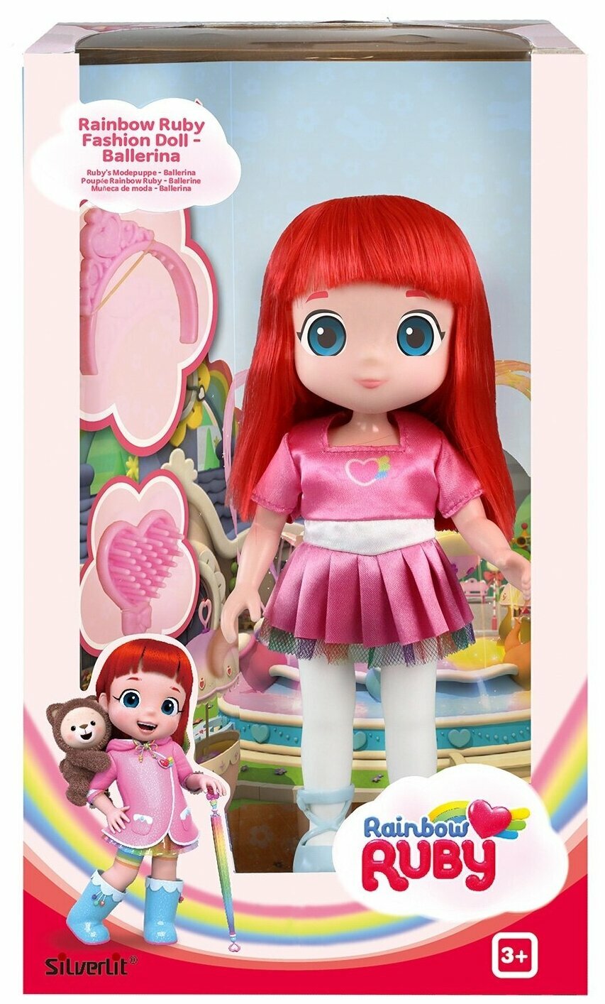 Кукла Silverlit Rainbow Ruby Балерина 20 см, 89043