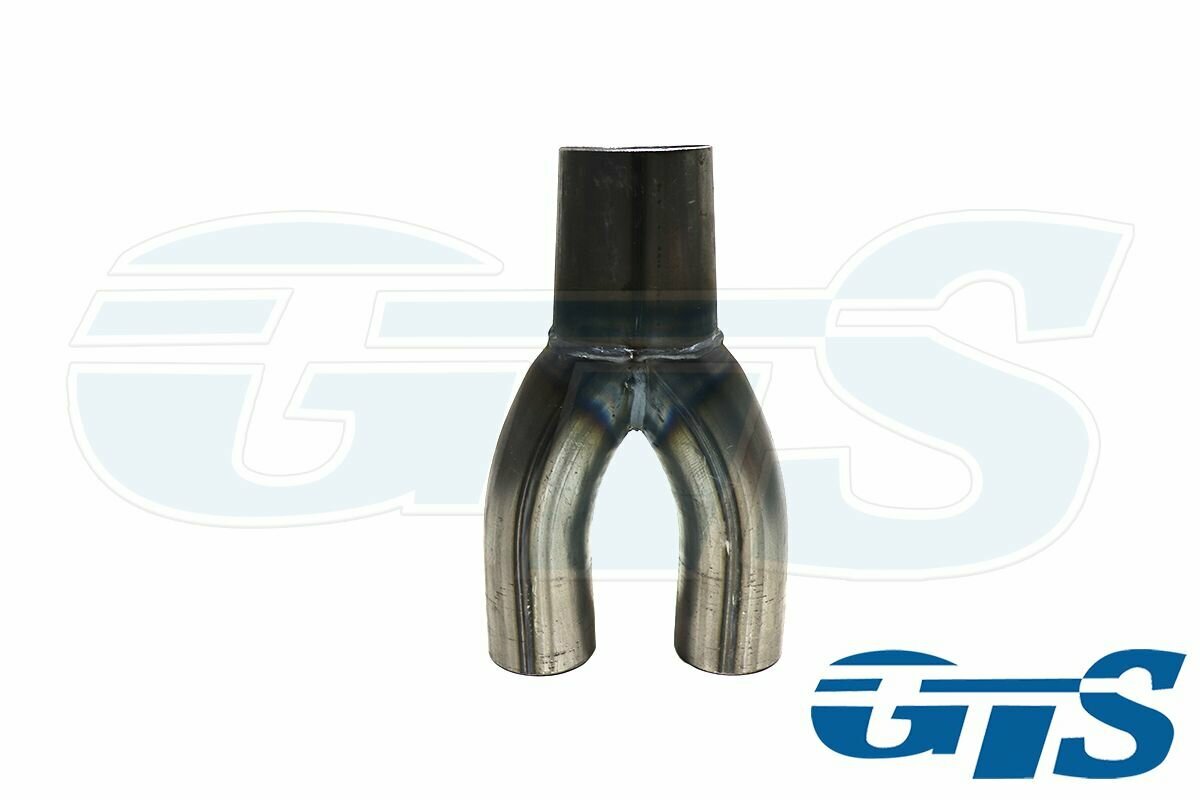 Y-пайп, рогатка сервисная, диаметр Ф63-два выхода диаметр Ф51