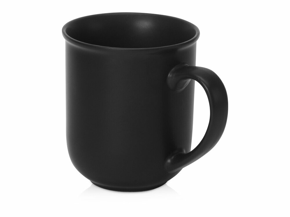 Матовая кружка Susan 380 мл в цвете с двух сторон, цвет черный