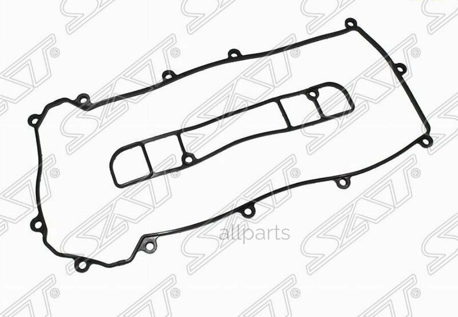 SAT KLF01-10-230 Прокладка клапанной крышки Ford Mondeo 00-07 / Mazda 6 02-12 CGBA; CGBB; CHBA; CHBB; CJBA; CJBB; GZ; L3; L33