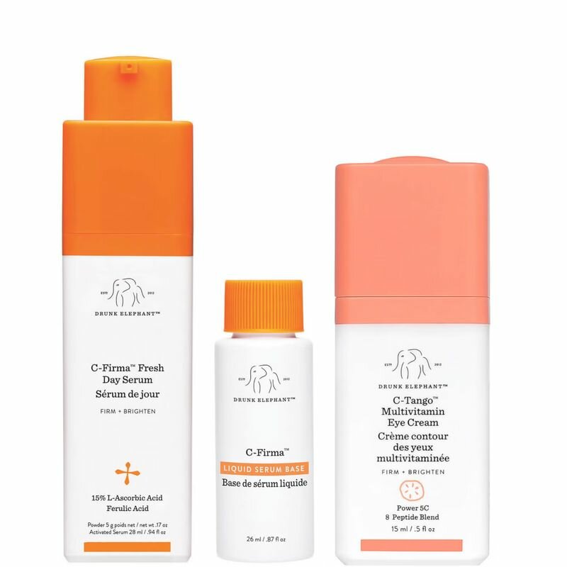 Drunk Elephant Набор уходовой косметики для лица C-Ing Double Bundle, 69мл
