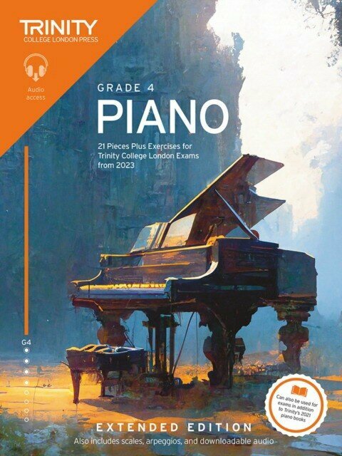 Trinity college london piano exam pieces plus exercises from 2023: grade 4: extended edition