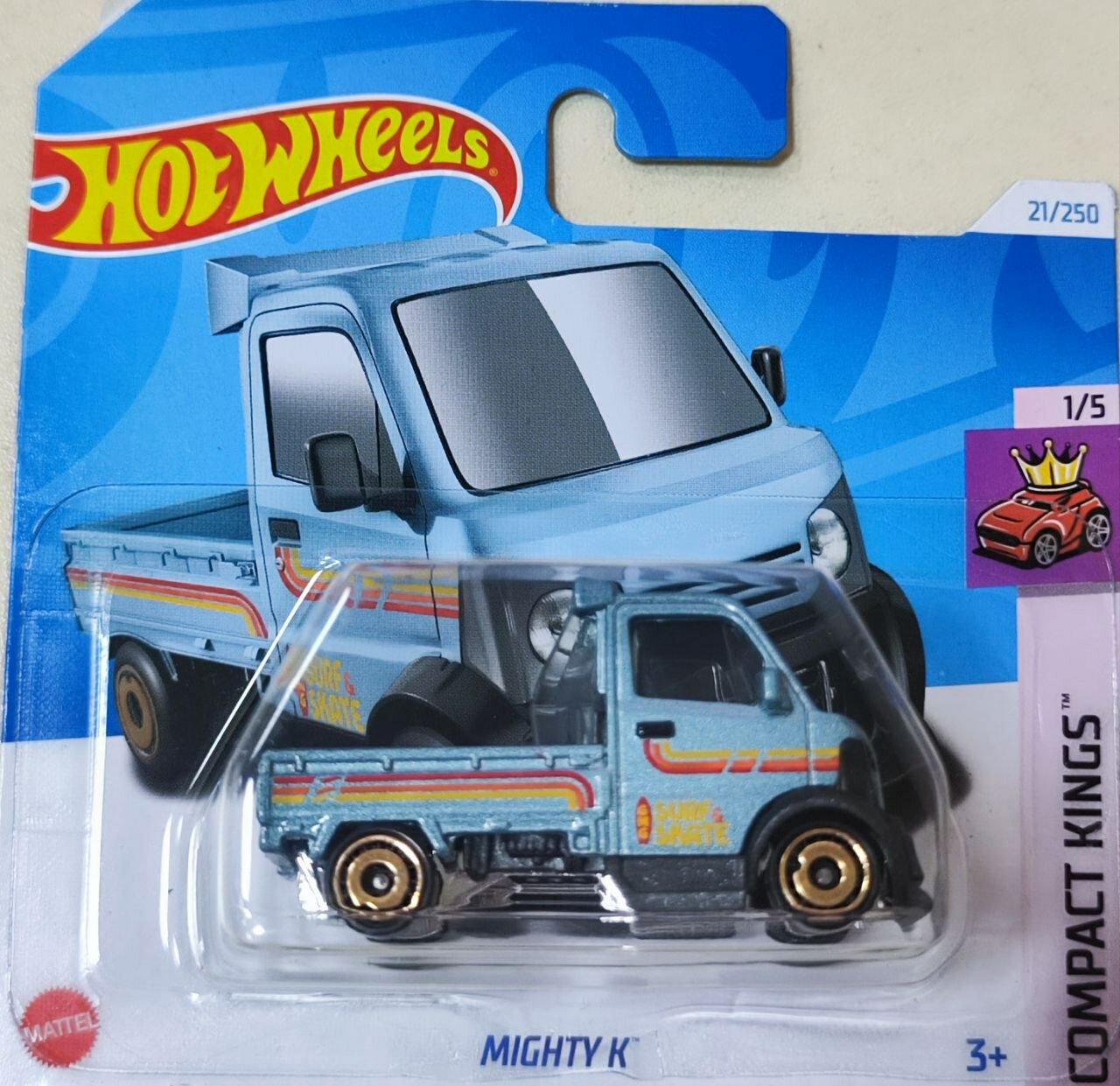 Hot Wheels Машинка базовой коллекции MIGHTY K 5785/HTC17