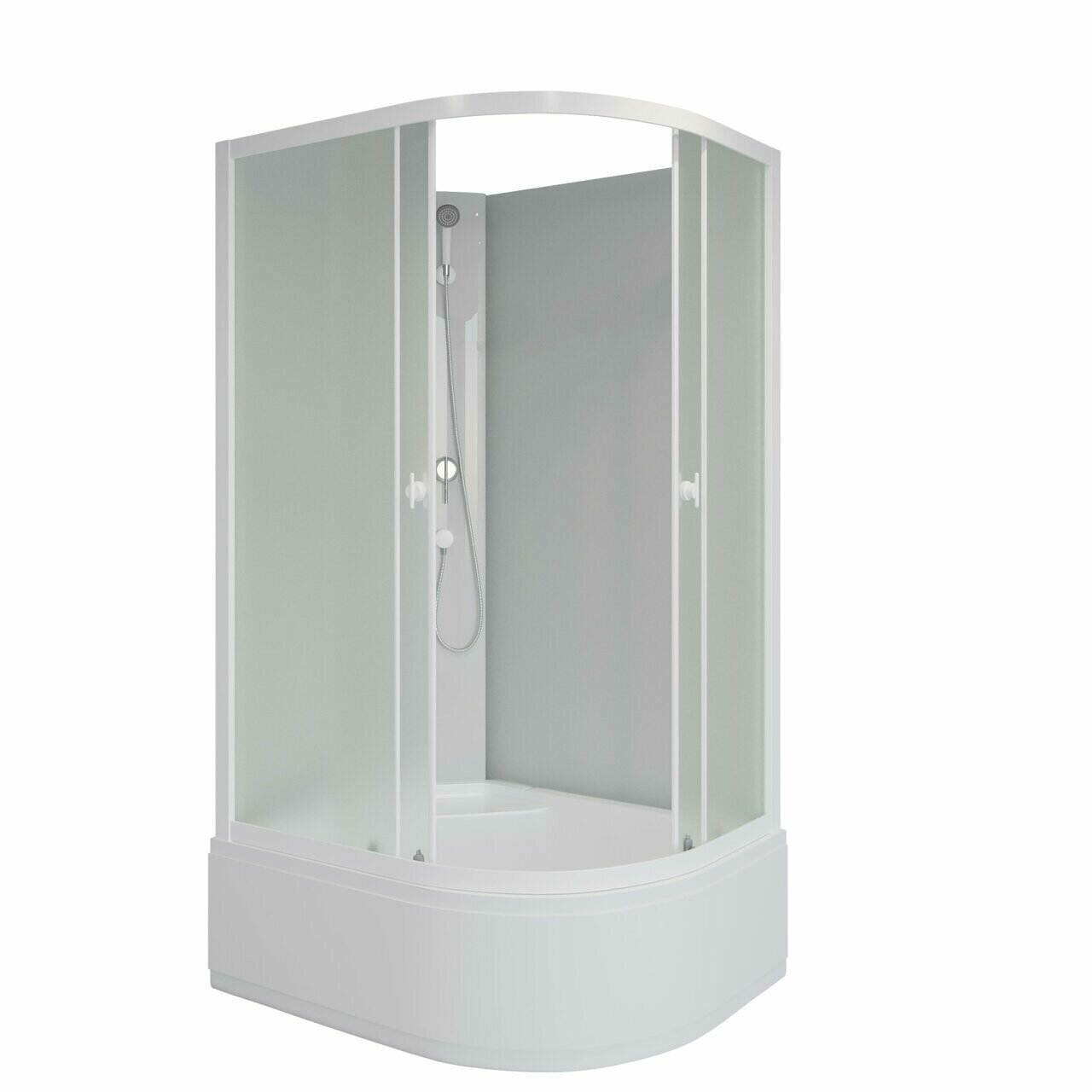 Душевая кабина Niagara Promo P90/80/40L/MT/BK 900х800х1950