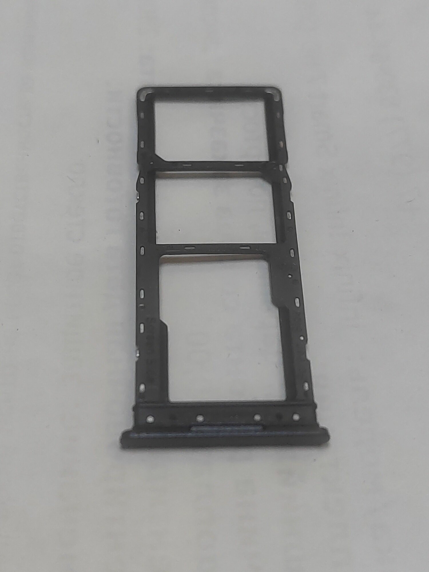 Сим лоток tecno spark go 2024 черный