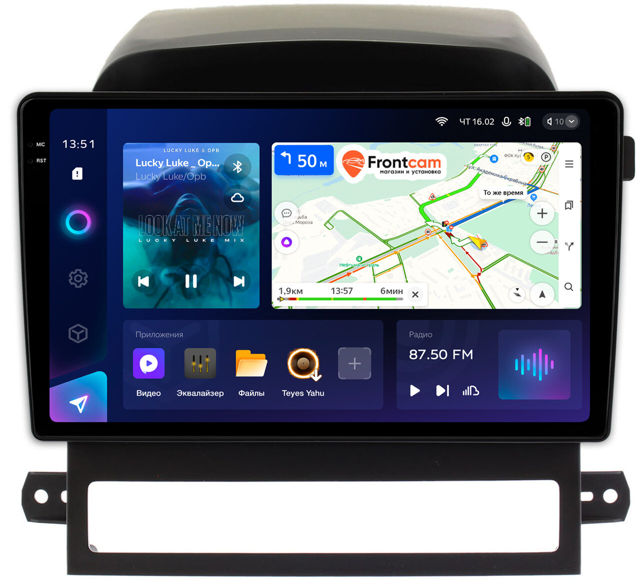 Штатная магнитола Daewoo Winstorm 2006-2011 Teyes CC3 2K 4/64 9.5" RM-9-AYCPTA012 Android 10 (4G-SIM, DSP, QLed)