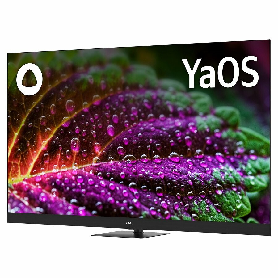 ЖК-телевизор BBK 65LED-8259/UTS2C, 65", 4K, Android, голосовое управление, 200 Вт