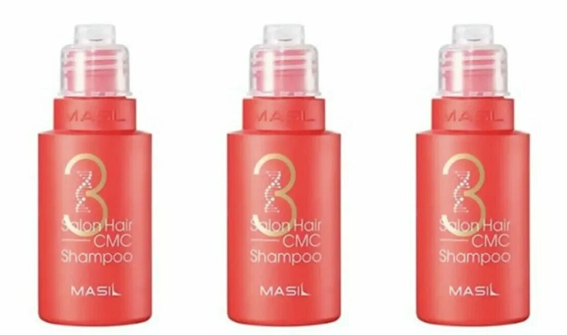 Шампунь Masil 3 Salon Hair CMC Shampoo, 50 мл, 3 шт