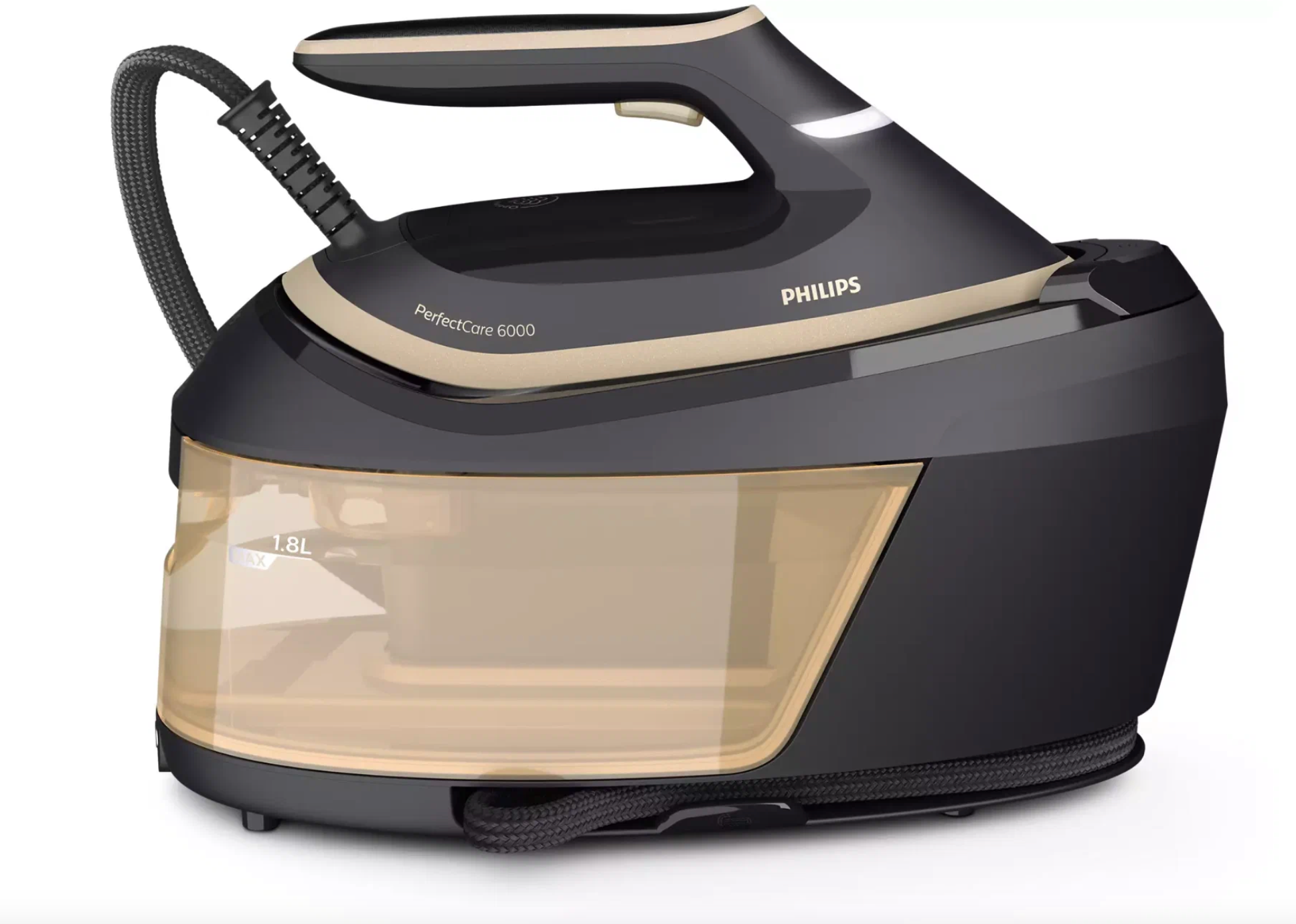 Парогенератор Philips PerfectCare 6000 черный/бежевый