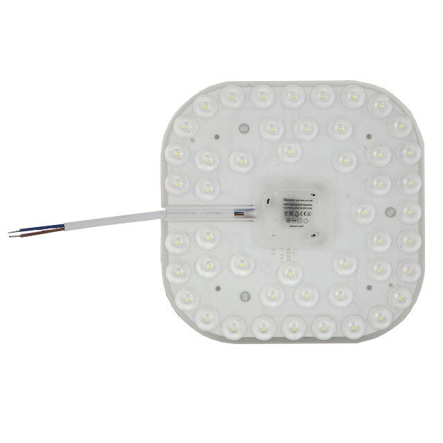 GLANZEN Светодиодная плата 12Вт 6500K 900 лм IP40 для световых установок в помещении