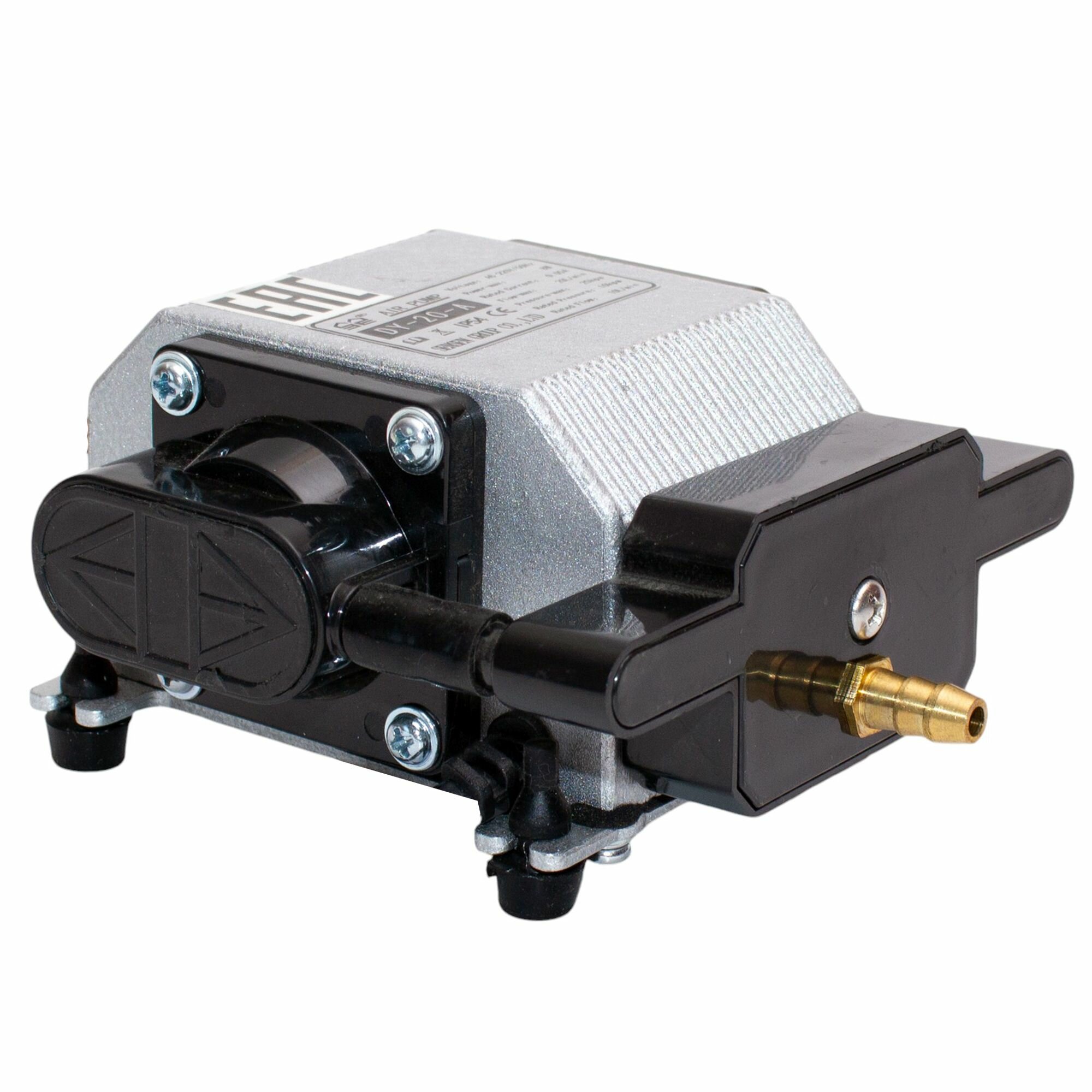 Тихий воздушный компрессор для аквариума и пруда от 400 до 700 литров, Sunsun DY 20.