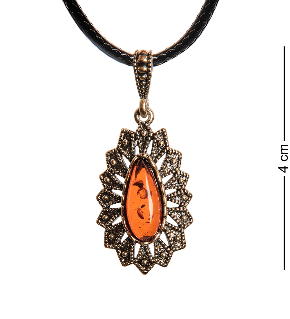 Колье, янтарь